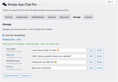 new plugin simple ajax chat pro plugin planet