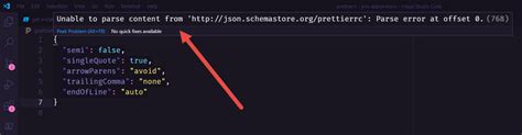 javascript unable to parse content from