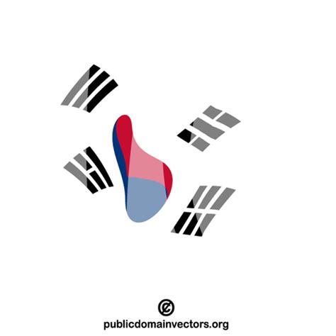 South Korea Public Domain Vectors