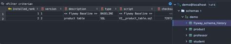 flyway with spring boot database migration tool dev