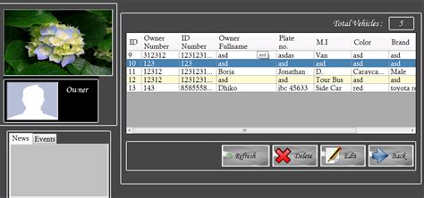 retrieving the 2 values in ms access data photos
