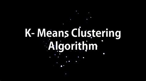 K Means Algorithm — Non Hierarchical Clustering With R By Tri Binty N