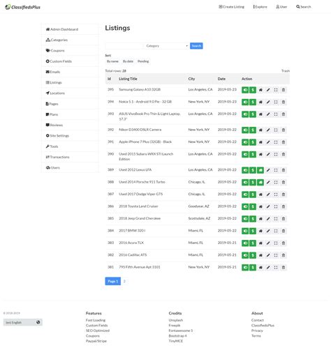 classified ads plus php classifieds script by xphp codecanyon