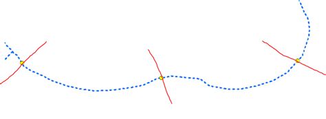 arcgis desktop creating perpendicular lines along stream at points