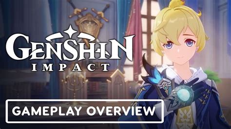 Genshin Impact Official Mika Character Overview Trailer Panic Dots