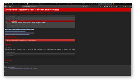 sqlite3 constraintexception unique constraint failed error rails