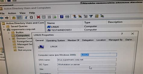 attempting to join kali linux to windows active directory