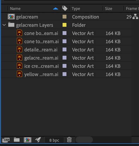 how to import illustrator layers into after effects