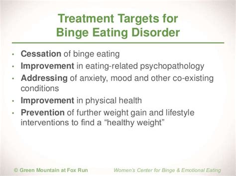Keys To Effective Treatment For Binge Eating Disorder For Health Prof…