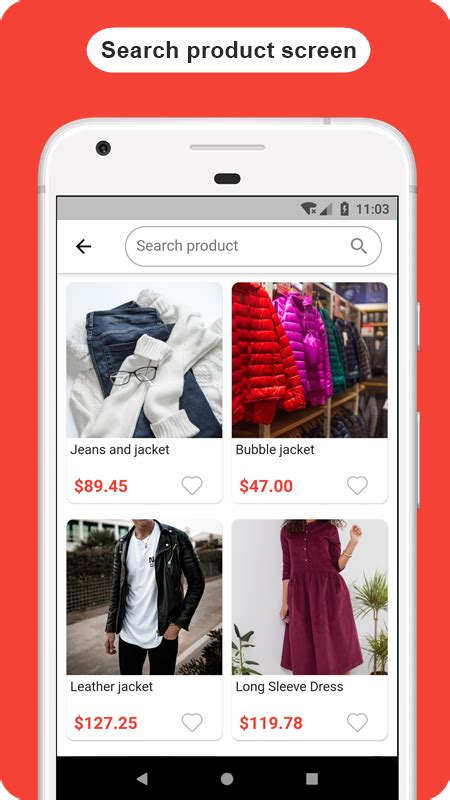 flutter ecommerce app ui template for android and ios by americobila