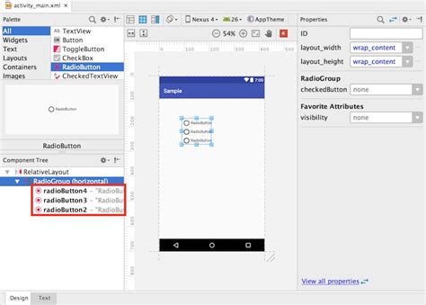androidアプリ開発でradiobutton ラジオボタン を追加する方法 techacademyマガジン