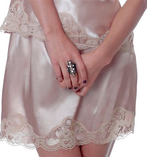 Womens Silky Half Slip With Lace 8180 X S 3x Shirleymccoycouture