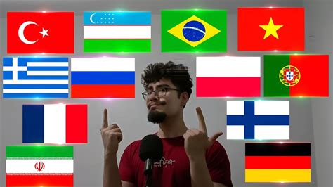 Asmr Counting 1 To 5 In Different Languages 🇷🇺🇺🇿🇫🇮🇵🇱🇹🇷🇧🇷🇩🇪 Youtube