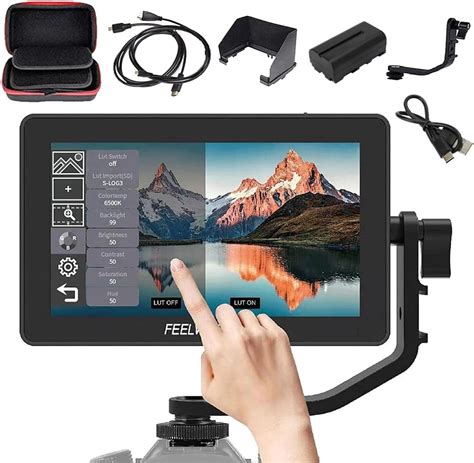 Feelworld F6 Plus 5 5 Inch Touch Screen Dslr Camera Field Monitor In