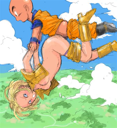 rule 34 android 18 breasts canon couple cloud clouds
