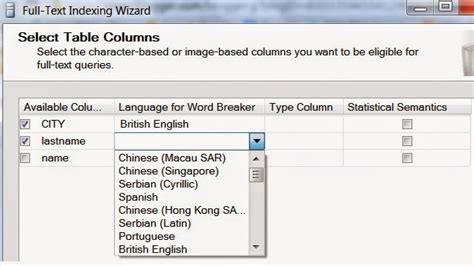 knowledge sharing full text catalog and full text search basic
