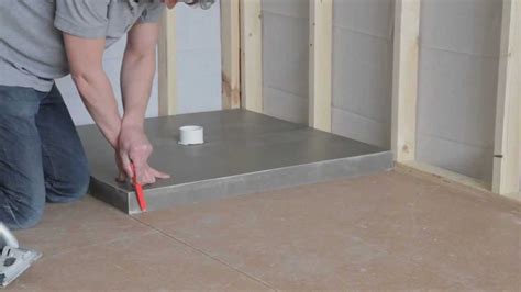 How To Install A Universal Shower Base Youtube