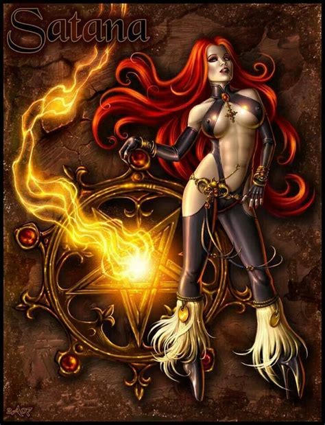 Satana Superhero Villains Marvel Characters Marvel Superheroes