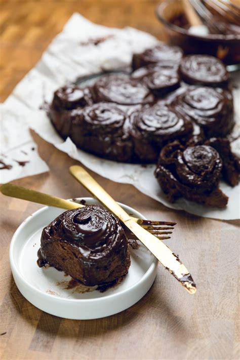 Vegan Chocolate Cinnamon Rolls Make It Dairy Free