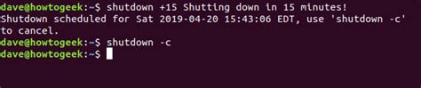 How To Reboot Or Shut Down Linux Using The Command Line
