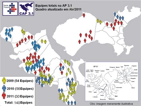 Cap 3 1 Saúde Presente Na Ap 3 1 Mapas Com As Unidades De Saúde Da