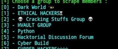 telegram scarper scrap other pepole group members into