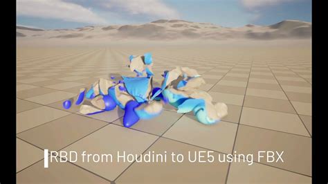 houdini rbd export to ue5 with fbx youtube
