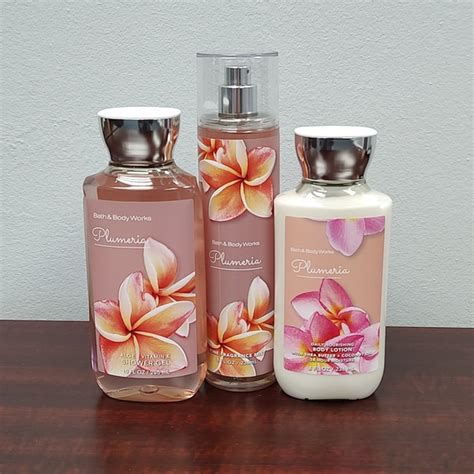 Bath And Body Works Bath And Body Bath Body Works Plumeria 3 Piece