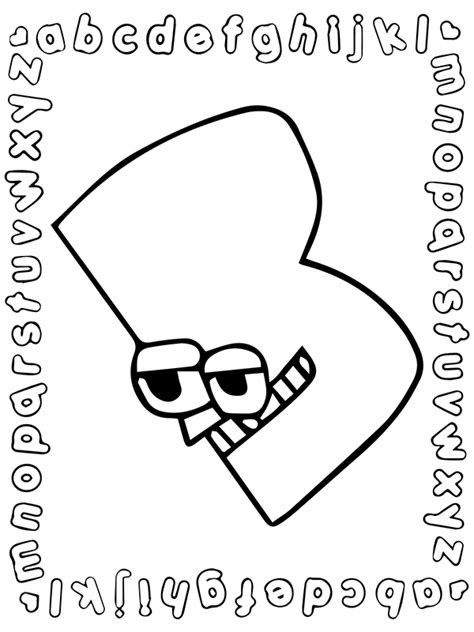 Alphabet Lore Letter H Coloring Page Free Printable Coloring Pages