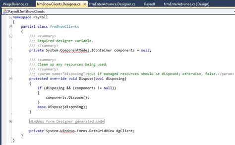 c namespace related error in vs 2010 stack overflow