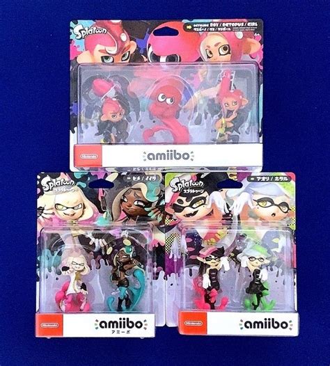 Amiibo スプラトゥーン トリプルセット シオカラーズ テンタクルズ｜paypayフリマ
