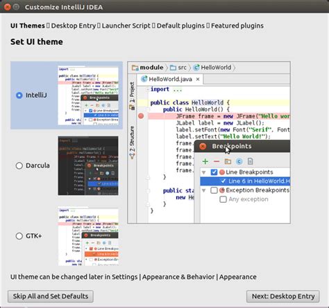 how to install intellij idea in ubuntu javatpoint