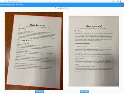 how to build web apps to scan documents by edge detection using