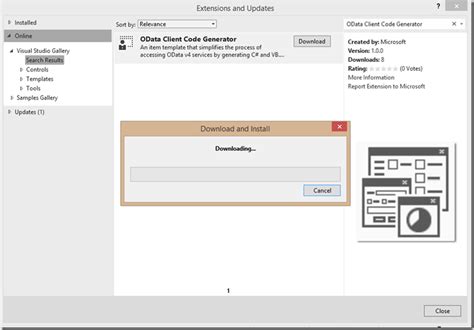 [tutorial and sample] how to use odata client code generator to generate