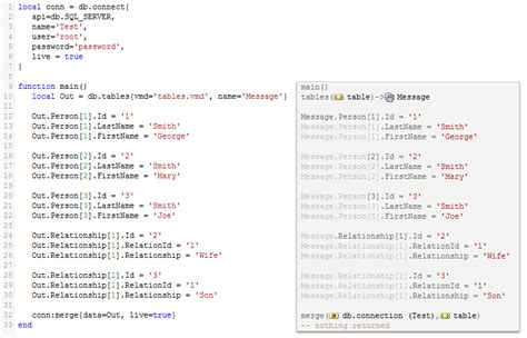 database fundamentals db conn execute{} writing to a database