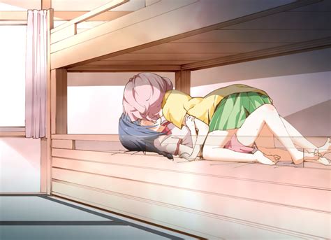 Yoshikawa Chinatsu And Furutani Himawari Yuru Yuri Drawn By Kamiki