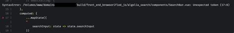 javascript unable to use the transform object rest