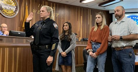 Stephanie Huddleston Pinned As Hanford Police Lieutenant Local News