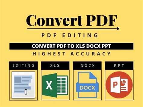 convert pdf to word or xls by kamal4782 fiverr