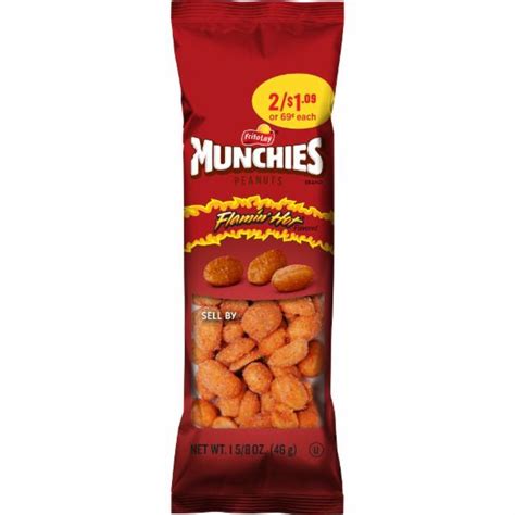 Munchies Flamin Hot Flavored Peanuts Smartlabel™
