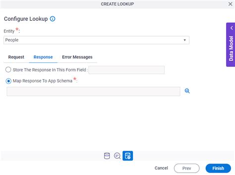 single select lookup odata service