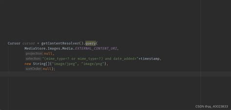 android数据库条件查询 cannot bind argument at index 3 because the index csdn博客