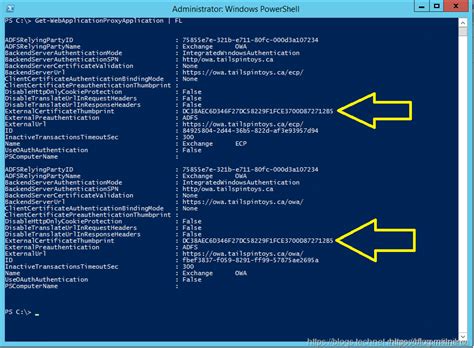 update wap published application certificate 250 hello