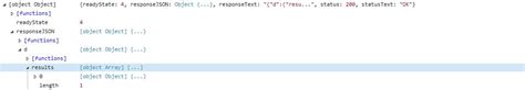 javascript unable to get property d of undefined or null reference