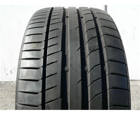 4 Used Tires 225 45 18 Continental Contisportcontact 5 Run Flat 91v 80