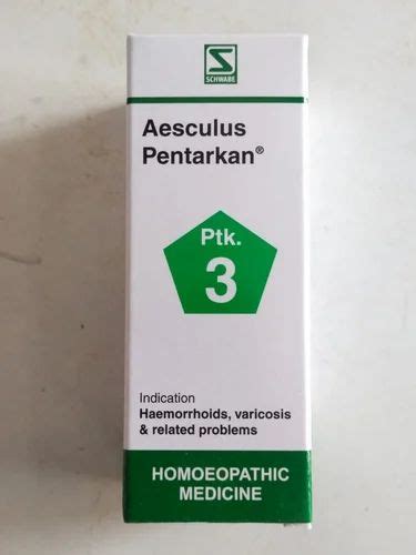 Aesculus Pentarkan Drops Prescription Treatment Piles And Varicose