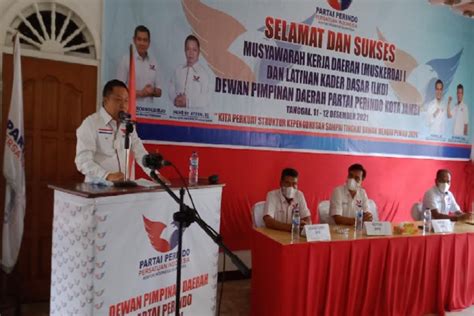 Targetkan Menang Di Pemilu 2024 Ketua Dpw Perindo Jambi Buka Muskerda