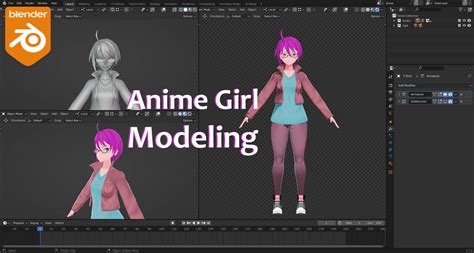 Blender Anime Character Modeling Commission By Soozyaan On Deviantart