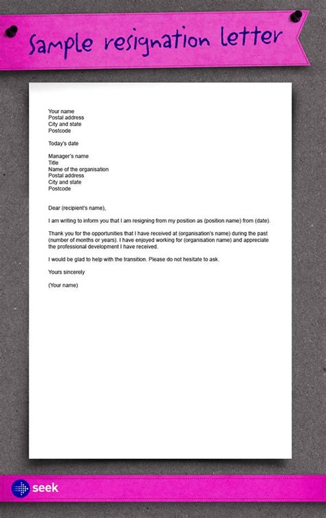 How To Write A Resignation Letter Artofit