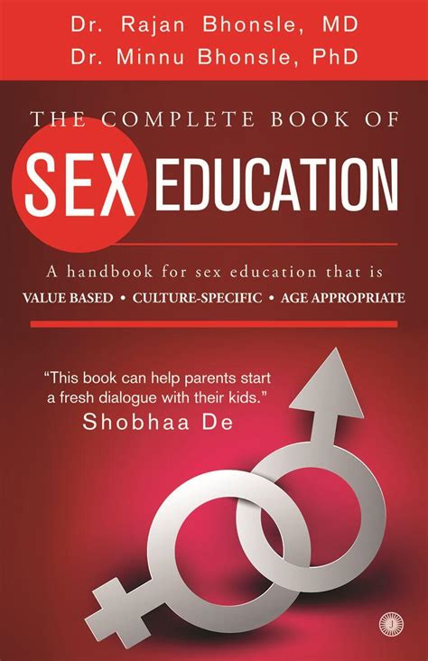 Buy The Complete Book Of Sex Education By Dr Minnu Bhonsle Dr Rajan